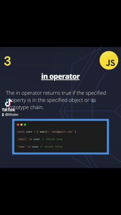 JavaScript operators #programming #developer #tutorial #js - YouTube