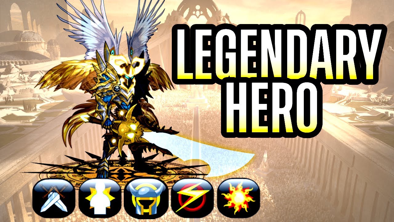 LEGENDARY HERO IS ESSENTIAL - CLASS GUIDE #AQW - YouTube