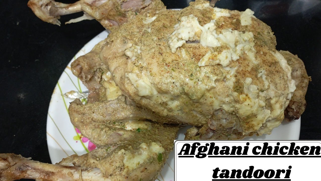 Afghani chicken tandoori || Cheesy full chicken tandoori ||Banae bina ...