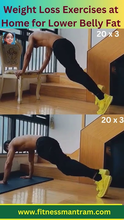 Weight Loss Exercises At Home For Lower Belly Fat Shorts Ytshorts Bellyfat Fitnessmantram