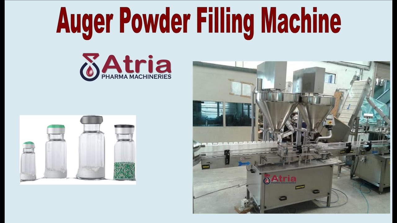 Efficient and Accurate Auger Powder Filling Machine for Precise Product ...