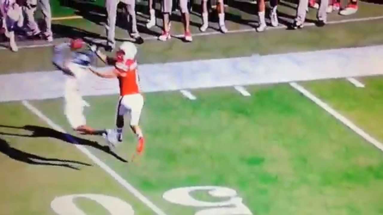 Jordan Westerkamp behind the back catch (catch of the year) - YouTube