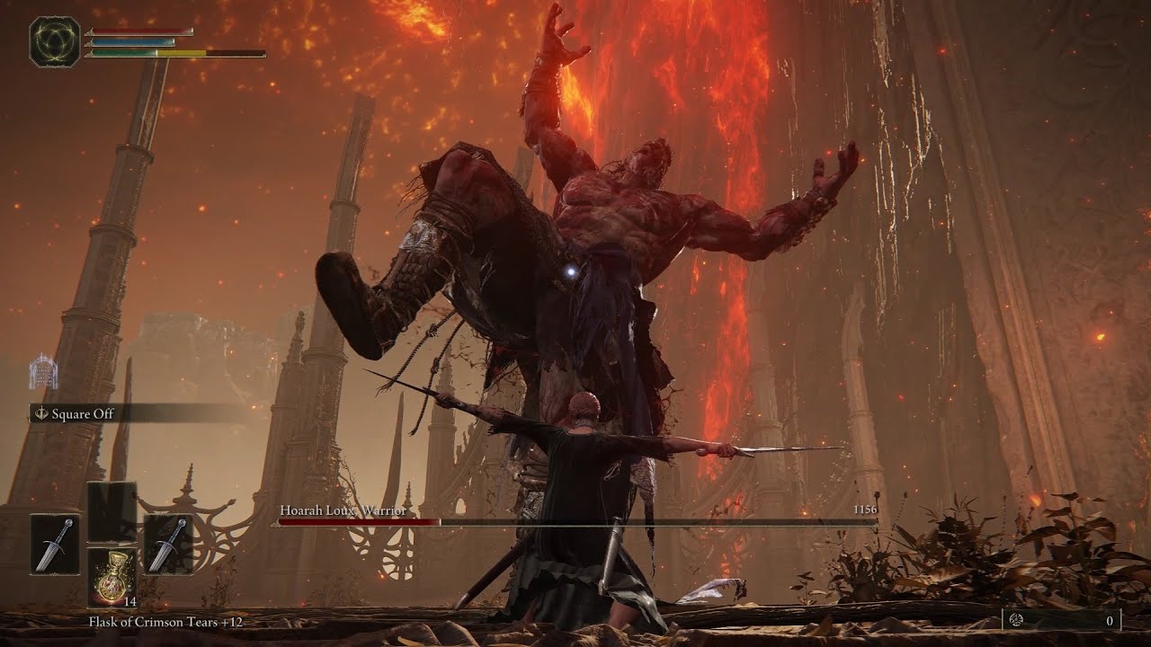 Hoarah Loux, Warrior (LVL1 NG+7 no talismans/buffs/skills) - YouTube