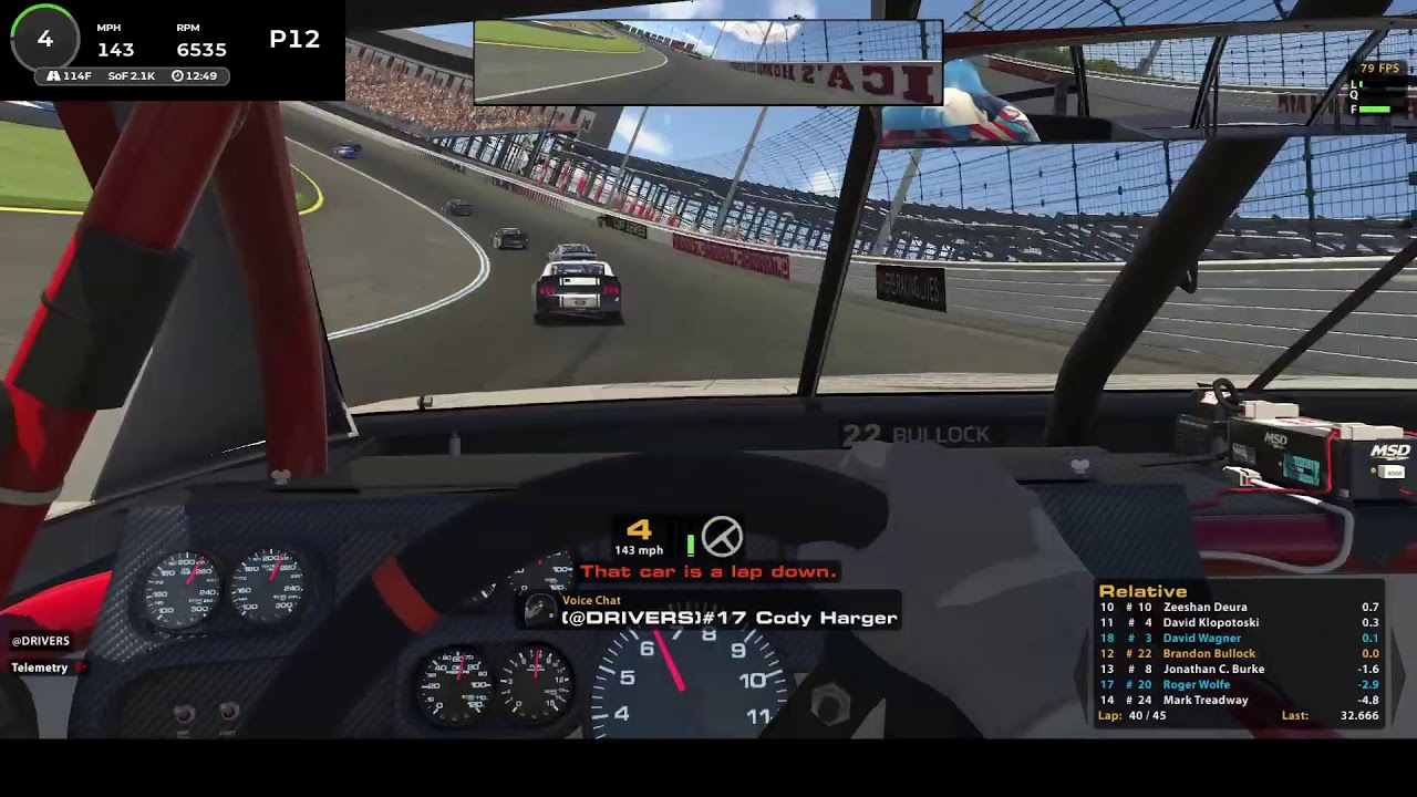 Iracing Xfinity cars @ Charlotte - YouTube