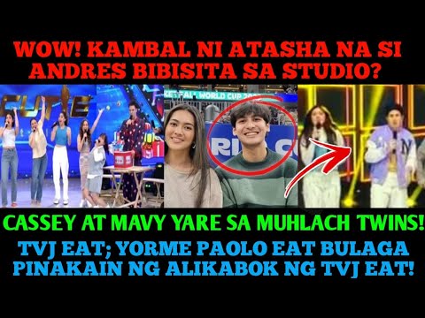 TVJ EAT; YORME PAOLO EAT BULAGA PINAKAIN NG ALIKABOK NG TVJ EAT! CASSEY ...