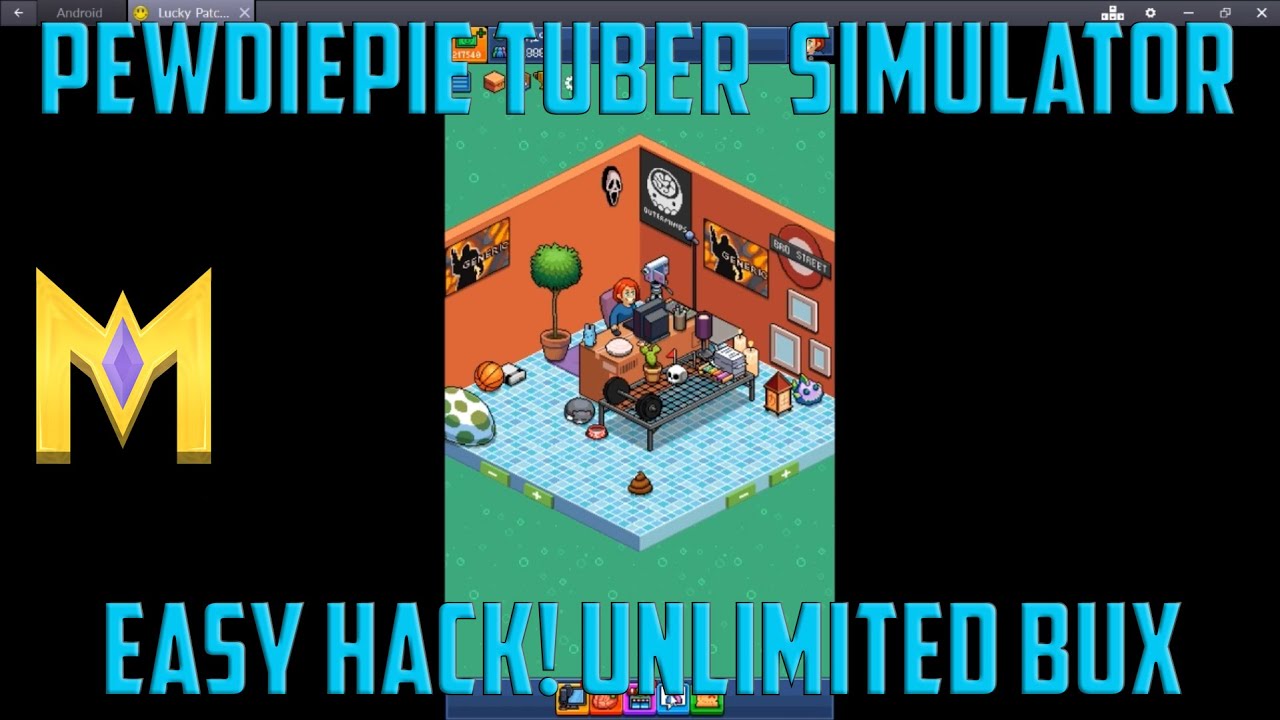 PewDiePie TUBER Simulator HACK - FREE Bux - BE THE BEST IN THE GAME ...