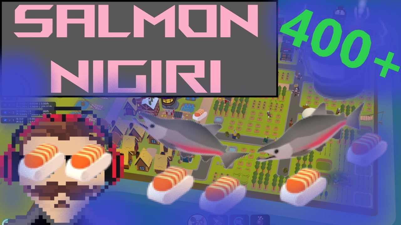 NO NFT - SALMON NIGIRI - 400+/HR - TOWN STAR - WEEKLY COMPETITION - YouTube