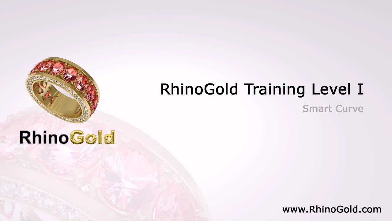 RhinoGold Training Level 1 - 5.9 Smart Curve - YouTube