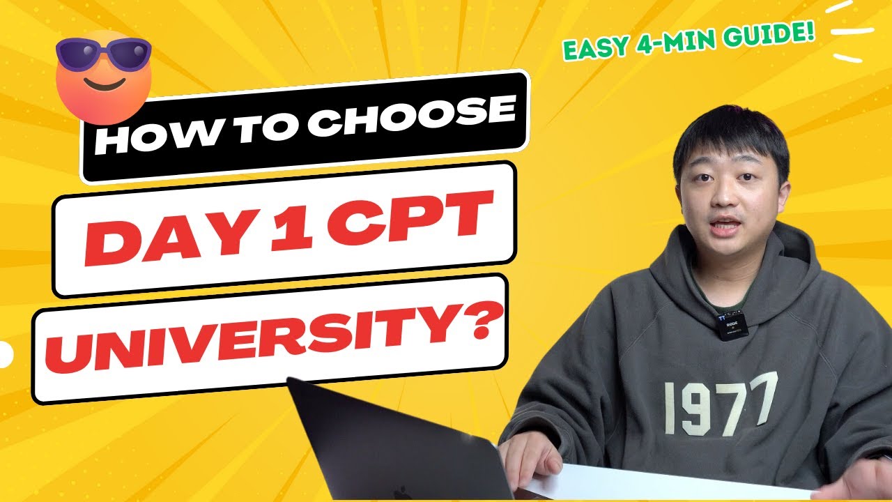 Easiest 4-Min Guide! How to Choose the Right Day 1 CPT University ...