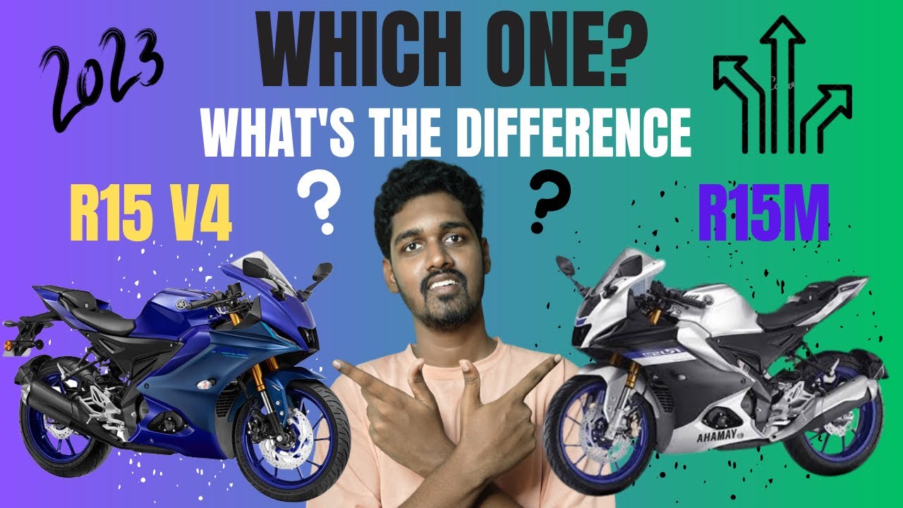 Yamaha R15 V4 vs R15M ku enna difference?? | Features & specs explained ...