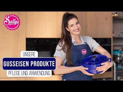 Gusseisen Töpfe und Bräter - Anwendung, Reinigung und Pflege