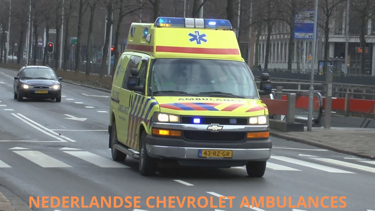 De Nederlandse Chevrolet (Chevy) Ambulance compilatie [Part 3] - YouTube