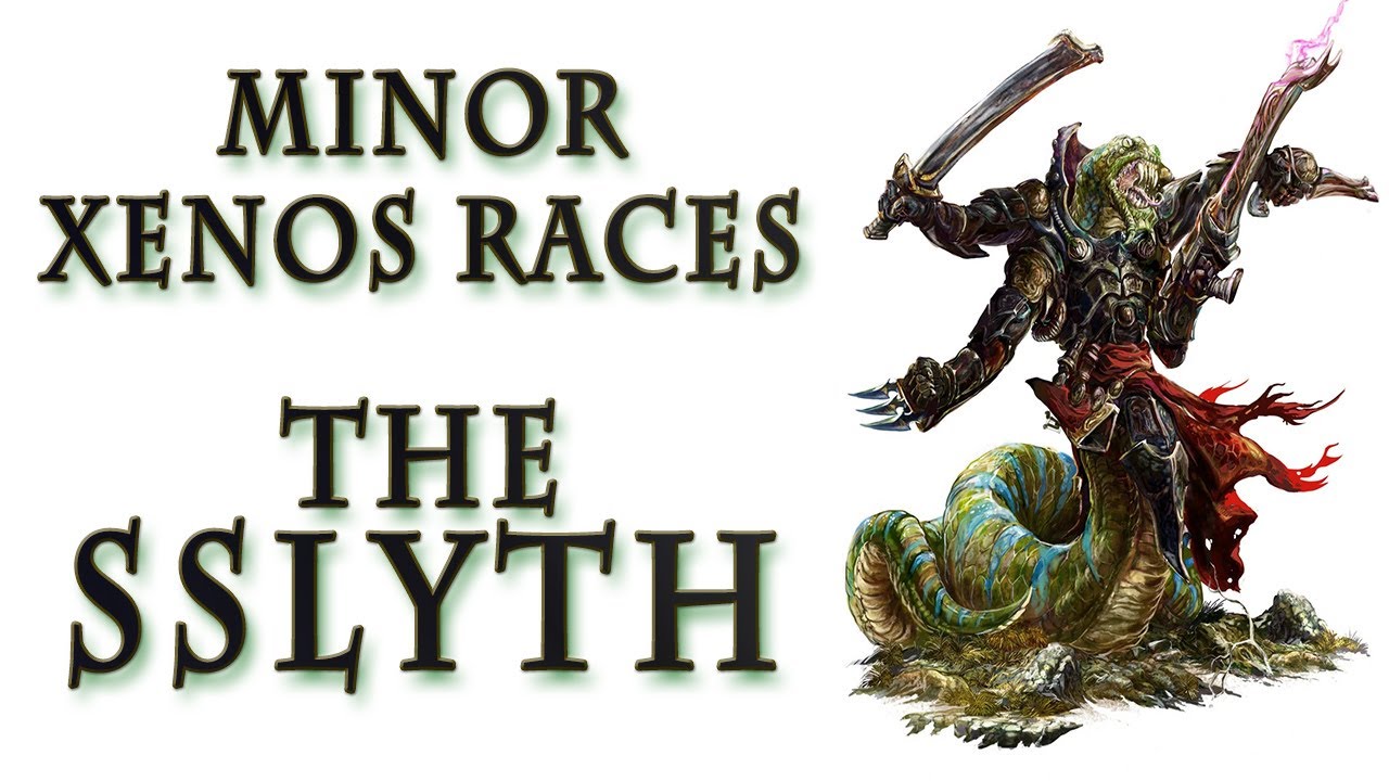 Warhammer 40k Lore - Who are the Sslyth? - YouTube