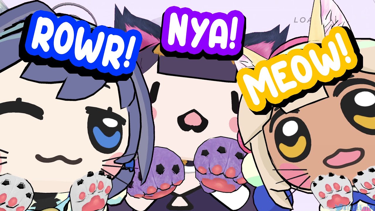 Ina and Kronii want to be REBORN as a HOUSE CAT! (Kyu Kyu Kyu, Nya ...
