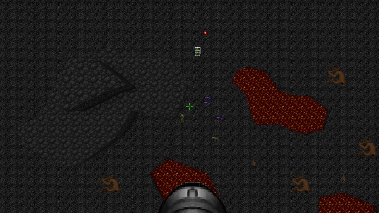 GZDoom RTS mod with ZSCript and ACS test - YouTube