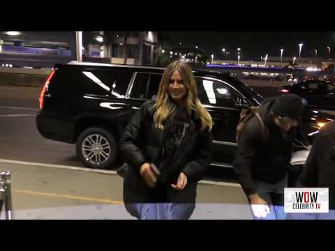 Heidi Klum departing at lax airport in Los Angeles