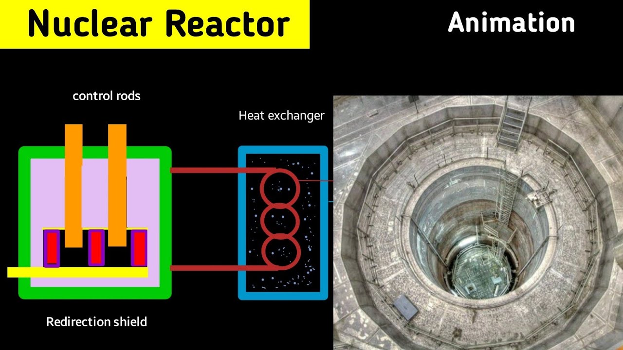 nuclear reactor | nuclear reactor in hindi | nuclear reactor animation ...
