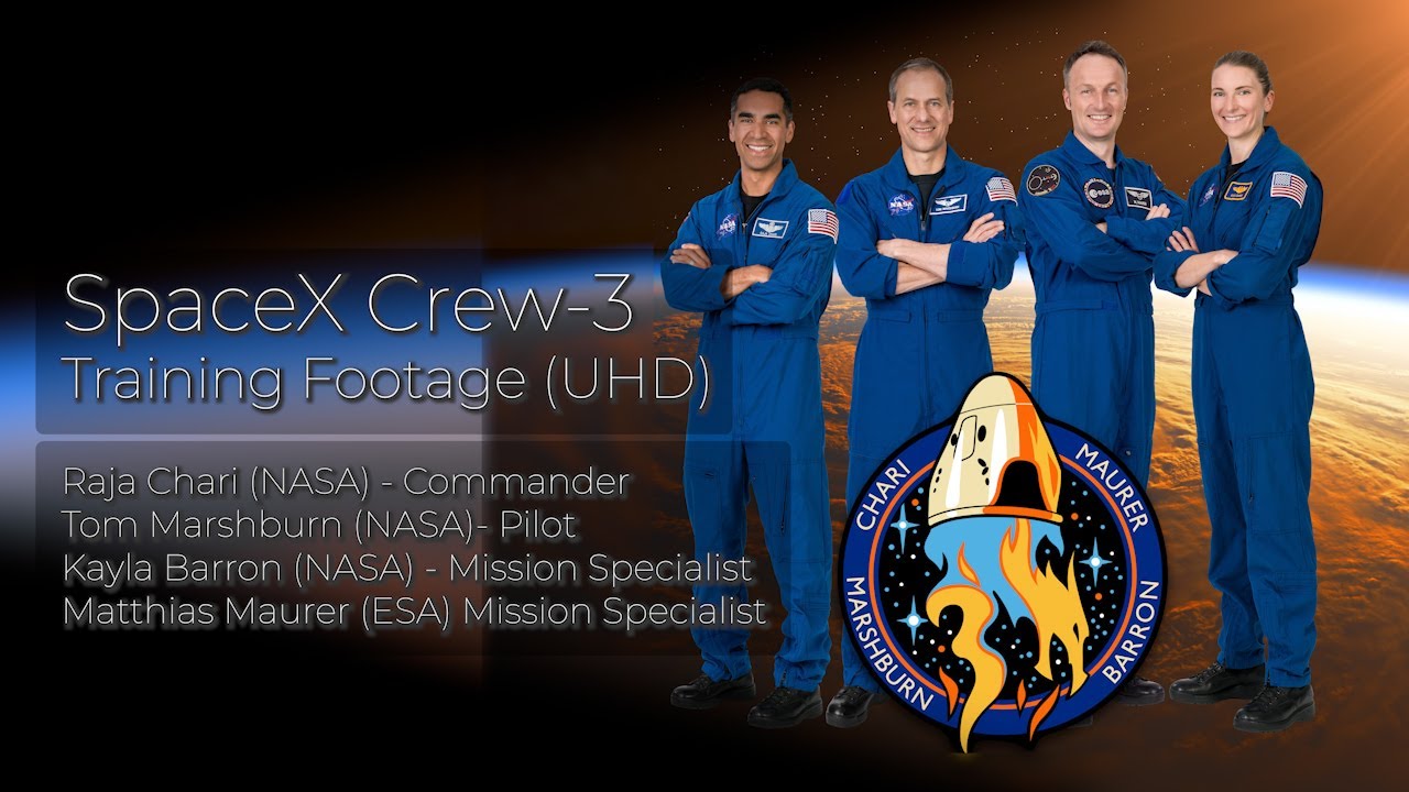 Crew 3 Training Resource Reel UHD - October 12, 2021 - YouTube