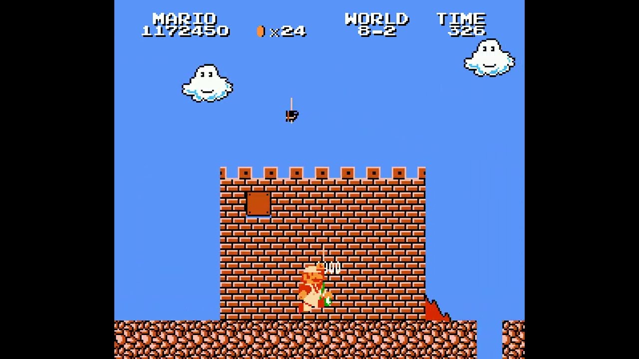 Super Mario Bros.: The Lost Levels - World 8-2 - YouTube