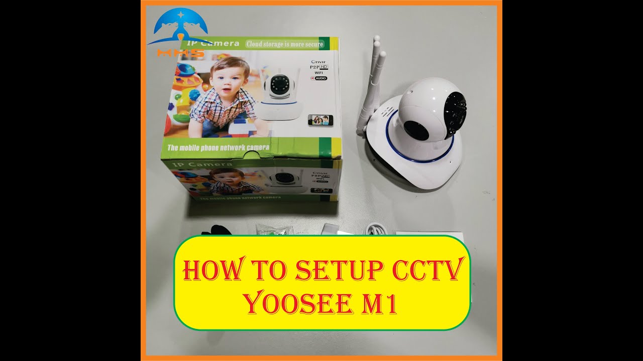 HOW TO SETUP SECURITY CAMERA YOOSEE M1 CCTV - YouTube