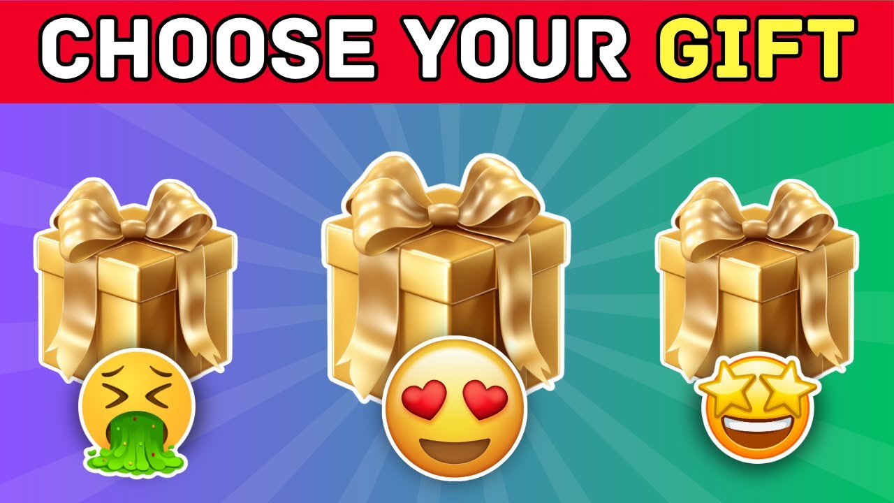 Choose Your GIFT...! 🎁 Check Your Luck Fun Quiz! - YouTube