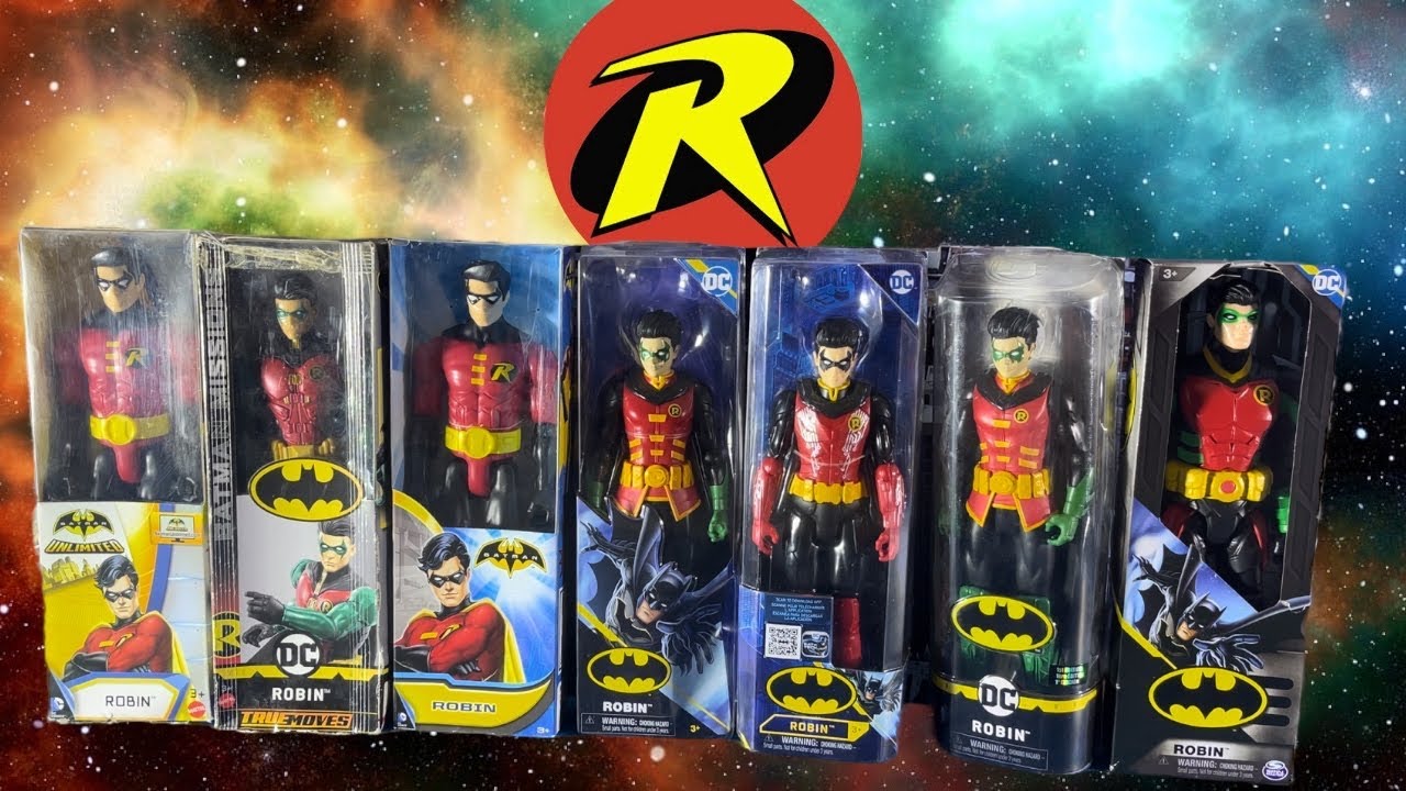 EVOLUCIÓN ROBIN 2013-2023 | MATTEL & SPIN MASTER | UNBOXING & REVIEW ...