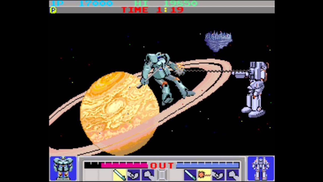 Galactic Warriors (Arcade) - YouTube