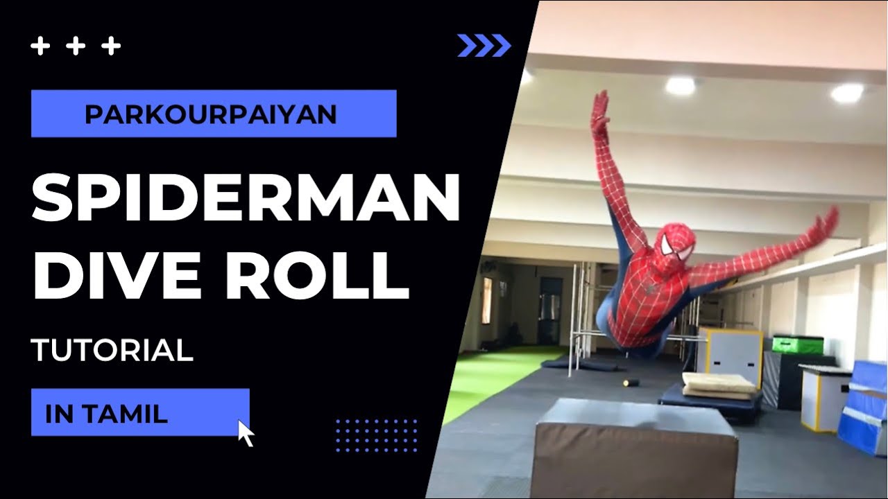 Spider-Man dive roll - Parkour tutorial - YouTube