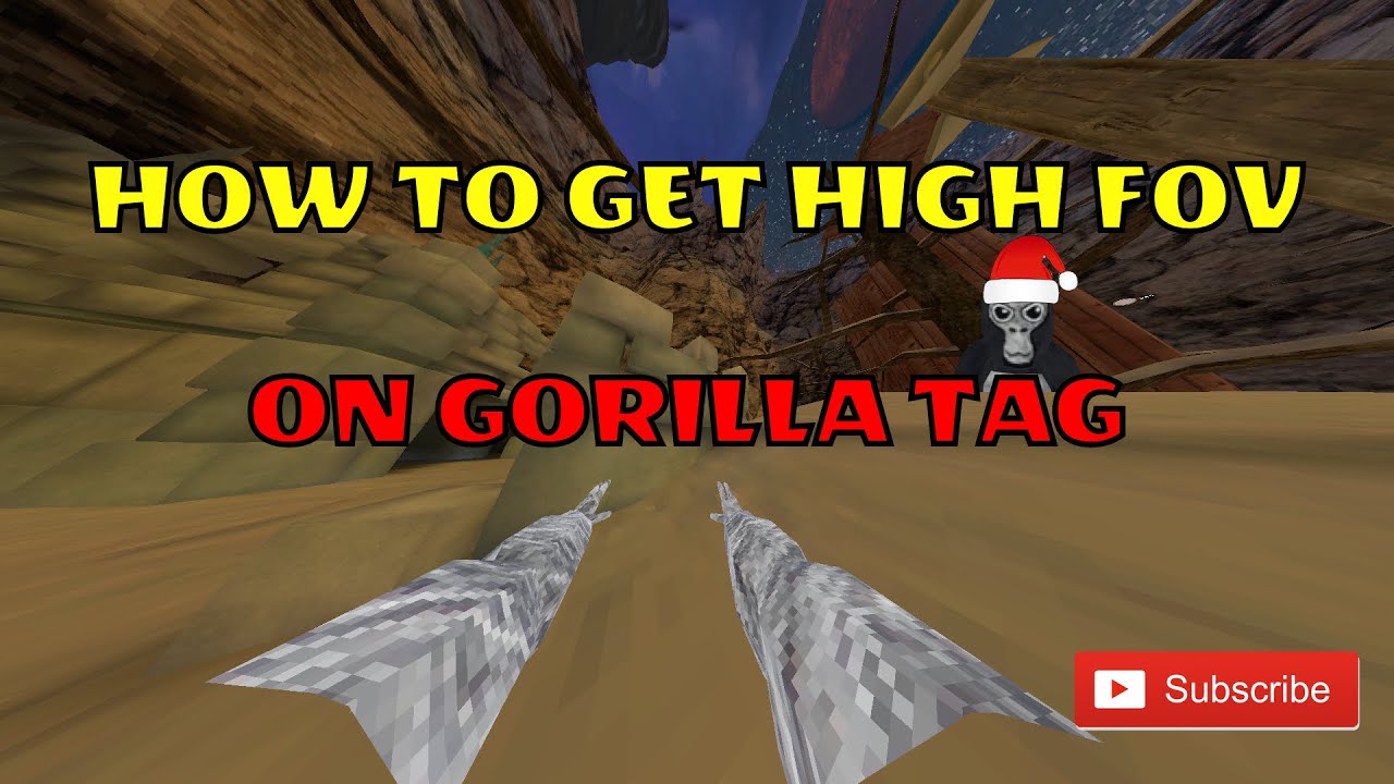 How To get high FOV in Gorilla Tag - YouTube