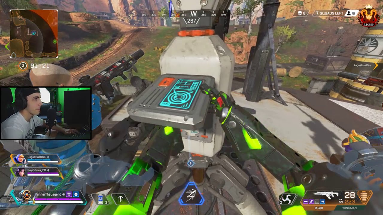 TannerSlays | A TEAM FULL OF LEGENDS w/ Snip3down & RogueHuskerrs (Apex ...