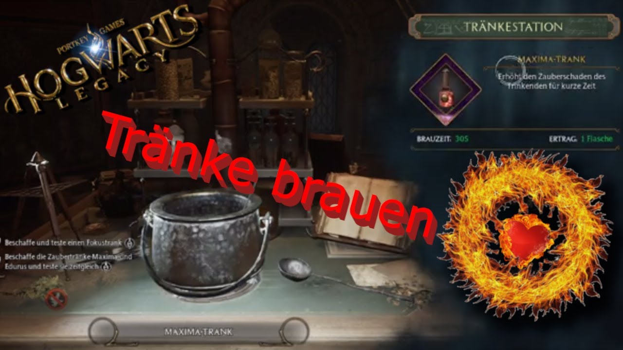 Hogwarts Legacy Tranke Brauen