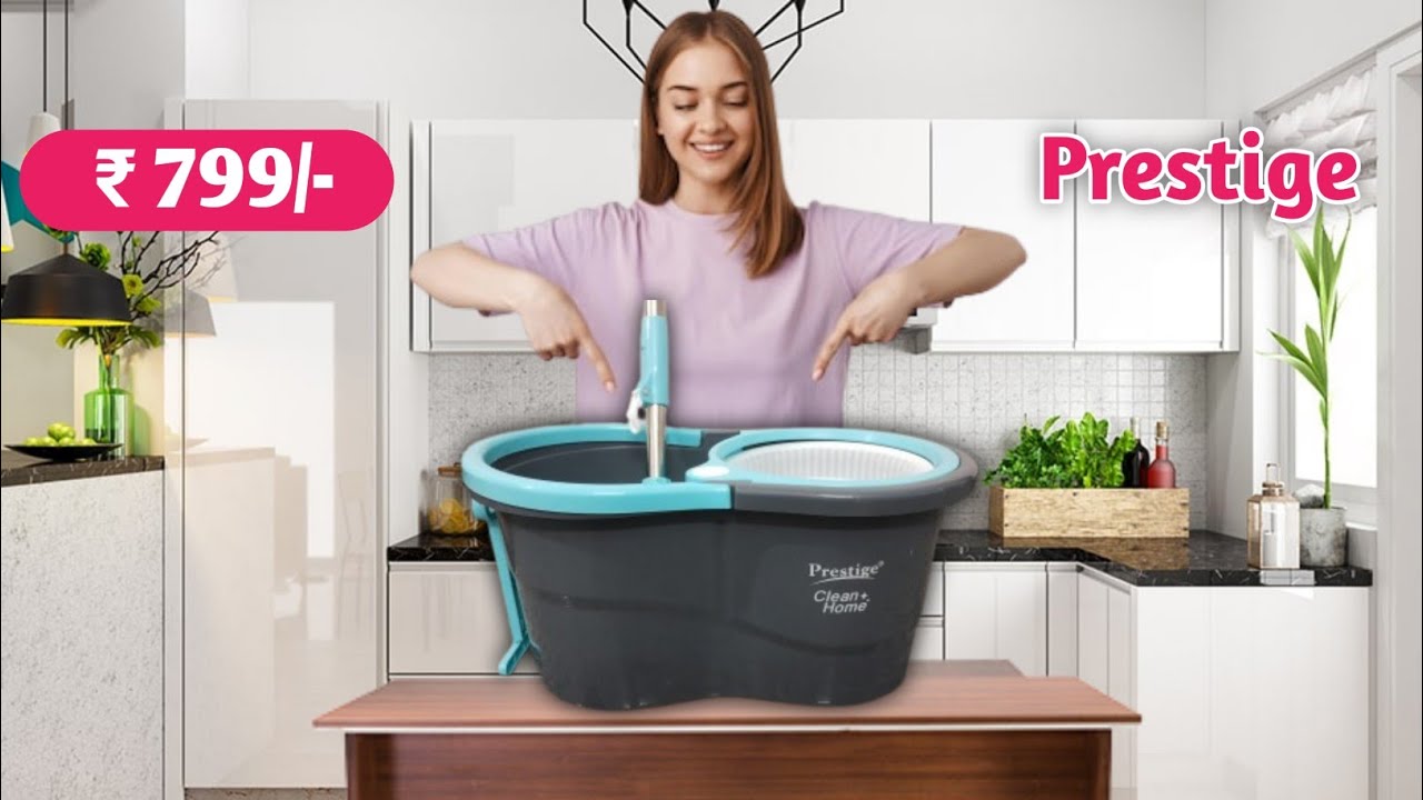 Prestige Home Clean Mop Unboxing and How to use ? - YouTube