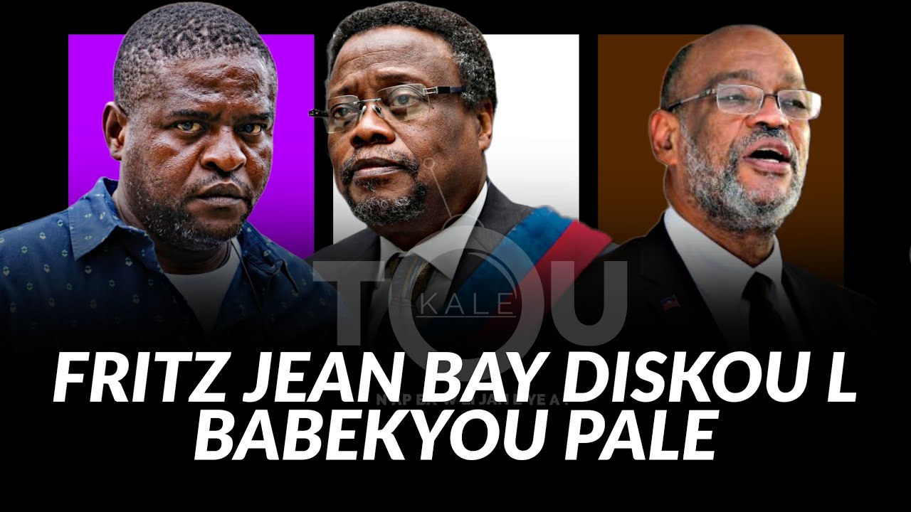 FLASH Fritz Jean te gentan fè diskou BABEKYOU reponn Ariel - YouTube