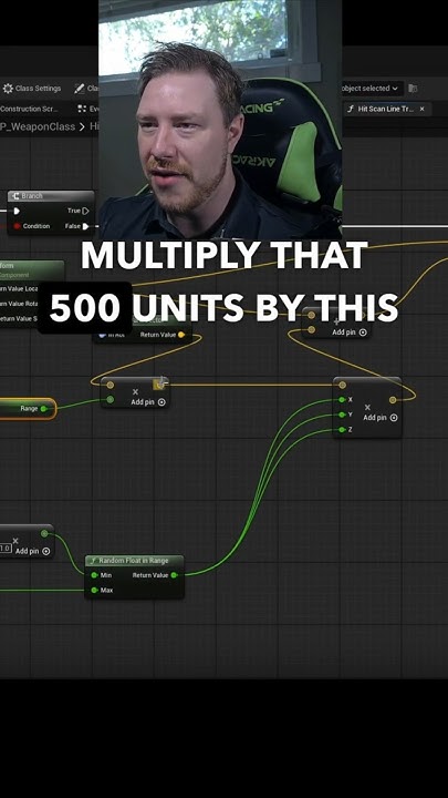 Add this SIMPLE Bullet Spead to your Line Trace in Unreal Engine 5 - YouTube