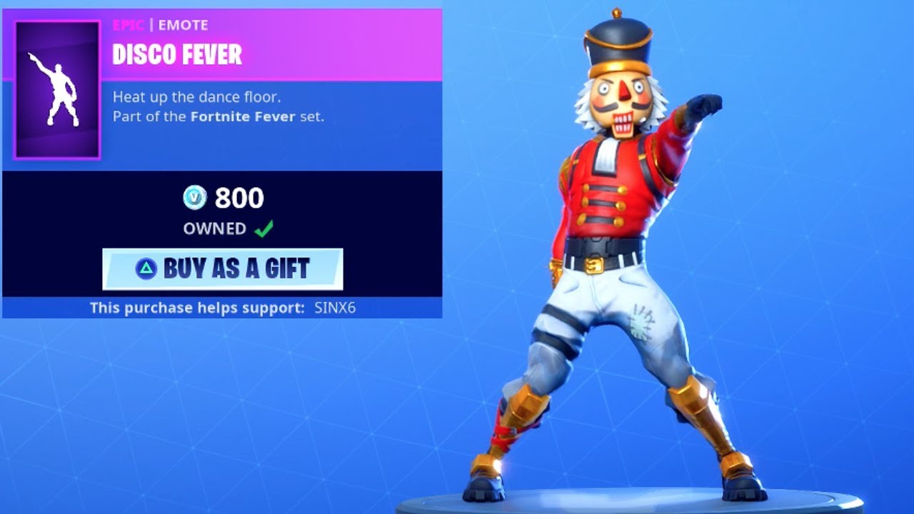 Fortnite Disco Fever Emote is Back..! (Item Shop Showcase) Fortnite ...