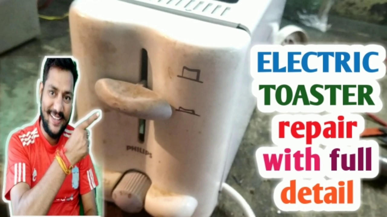 ElectricToaster repair with full detail, electric toaster banaye - YouTube