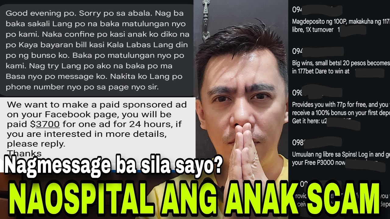 NA HOSPITAL ANG ANAK SCAM | BABALA Grabe: Ingat sa mga Nagtetext or ...