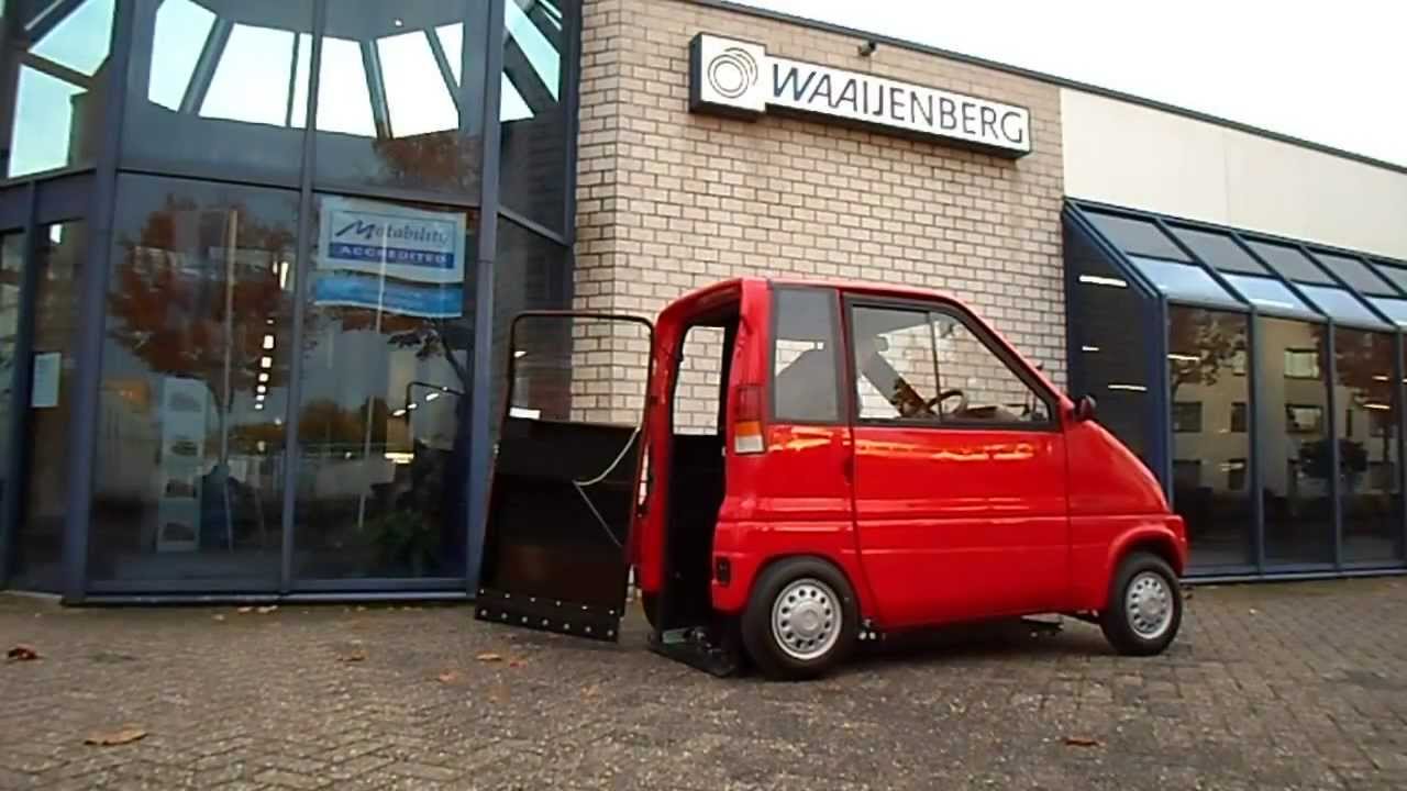 Inrij Canta, de 45 km rolstoelauto met speciaal intreksysteem ...