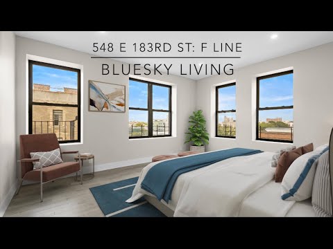 548 East 183rd Street: F Line Apartment Tour - YouTube