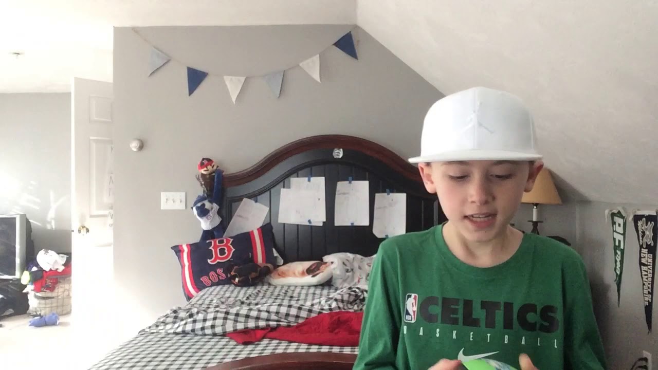 Preston funny man and his little brother play football - YouTube