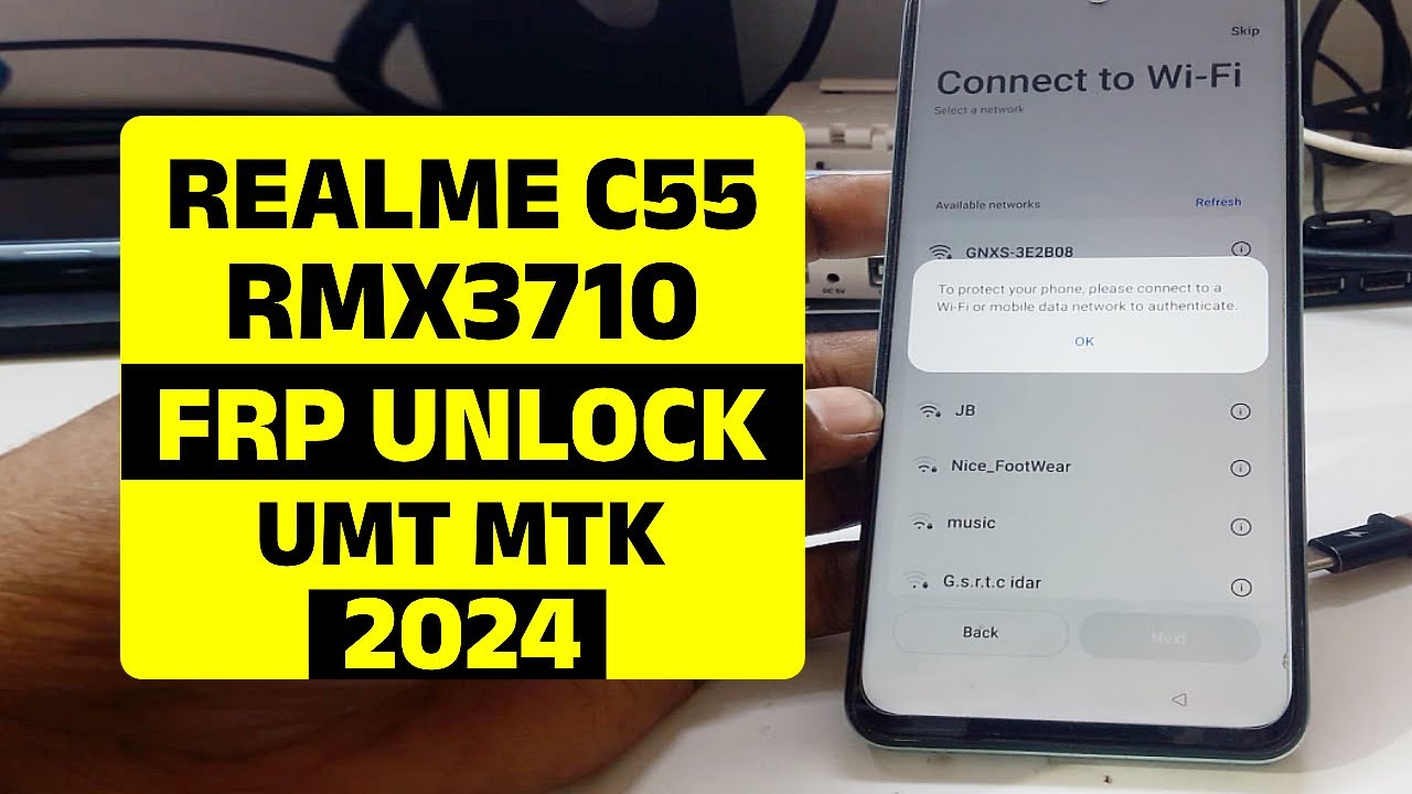 Unlock Realme C55 (RMX3710) FRP in One Click with UMT MTK | Easy Step ...