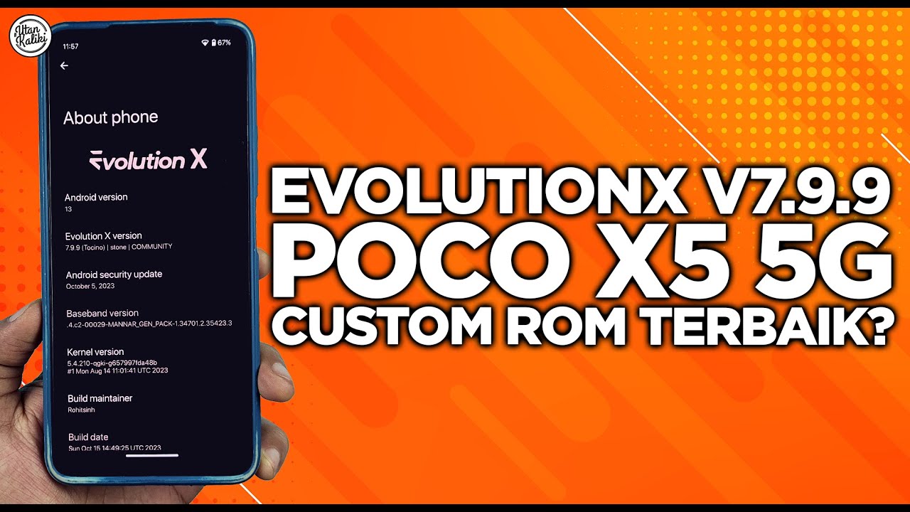 LEBIH BAIK DARI MIUI? Review Custom Rom EVOLUTIONX V7.9.9 POCO X5 5G - Full Kustomisasi dan ...