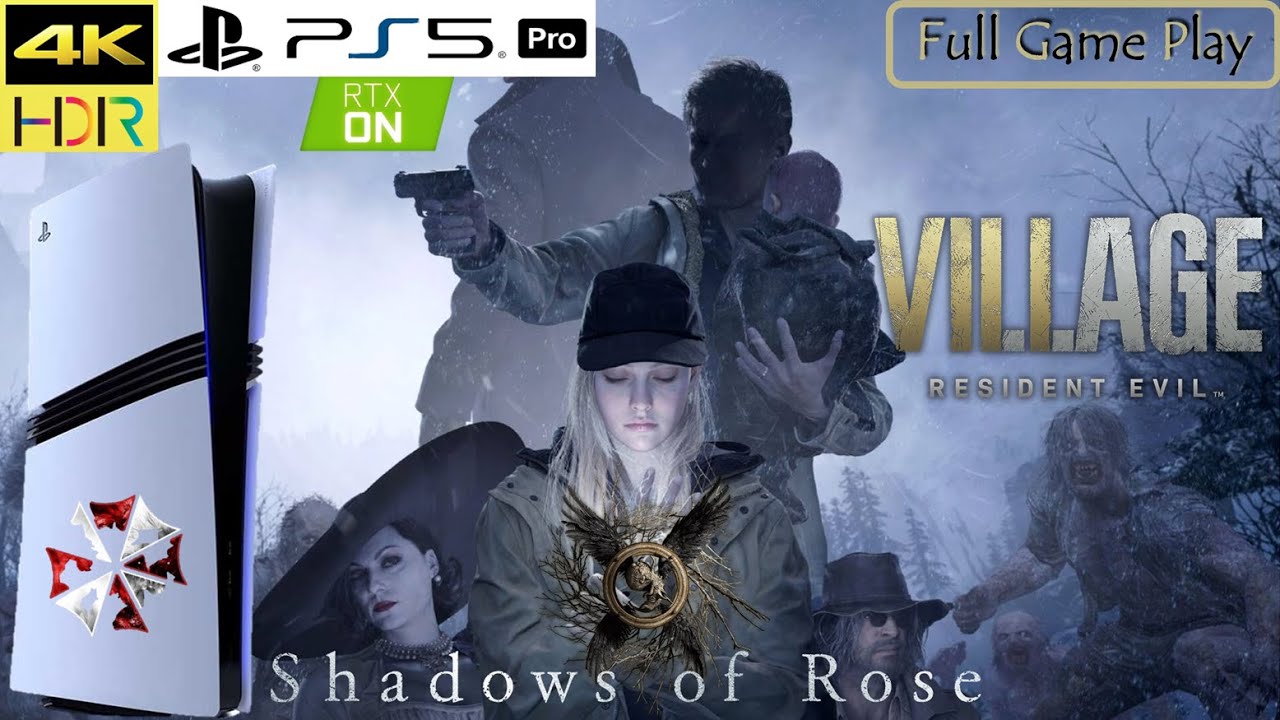 Resident Evil 8 Village Shadows of Rose - PS5 PRO GamePlay - Spectral ...