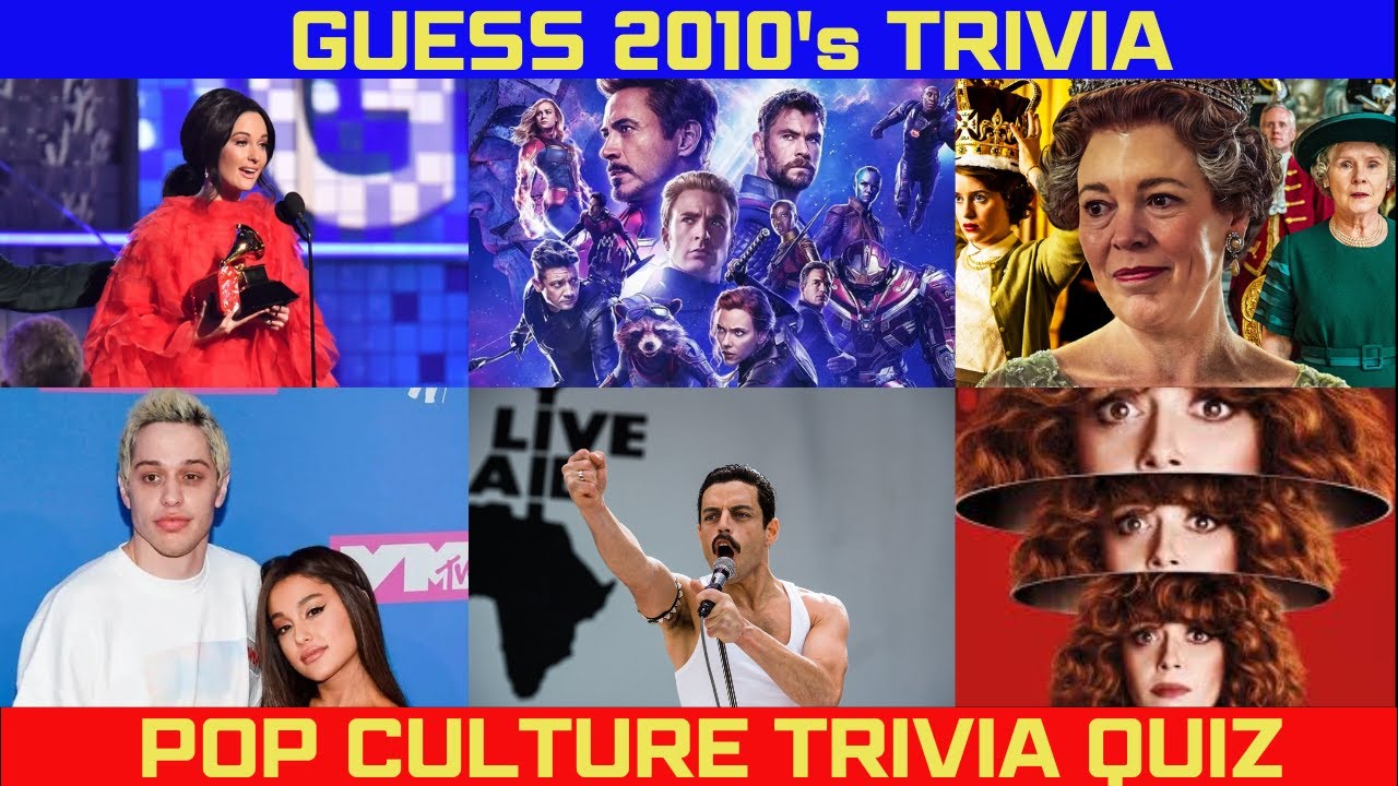 Guess 2010s Pop Culture Trivia (Trivia Quiz #14) - YouTube