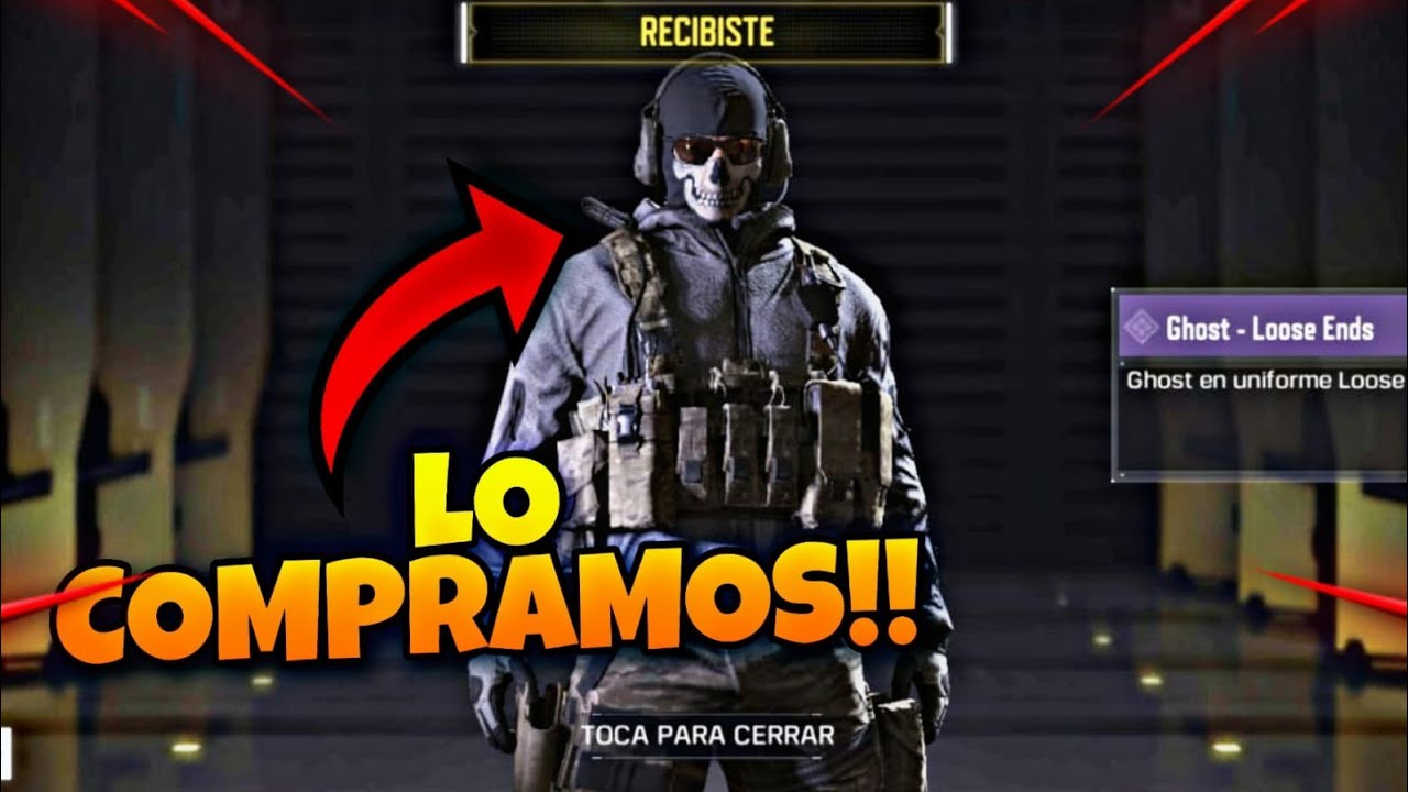 LOTE GHOST LOOSE END COMPRADO!!! I COD MOBILE - YouTube