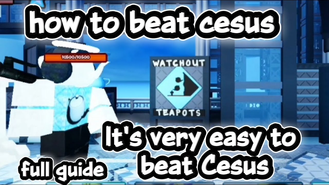 FULL GUIDE - HOW TO BEAT CESUS IN THE BATTLE BRICK - YouTube