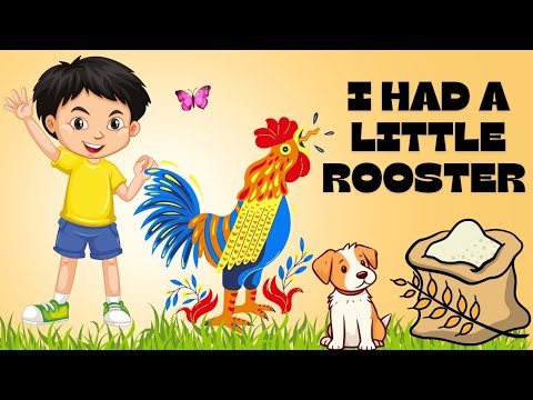 I Had a Little Rooster Nursery Rhyme - Barnyard song - YouTube