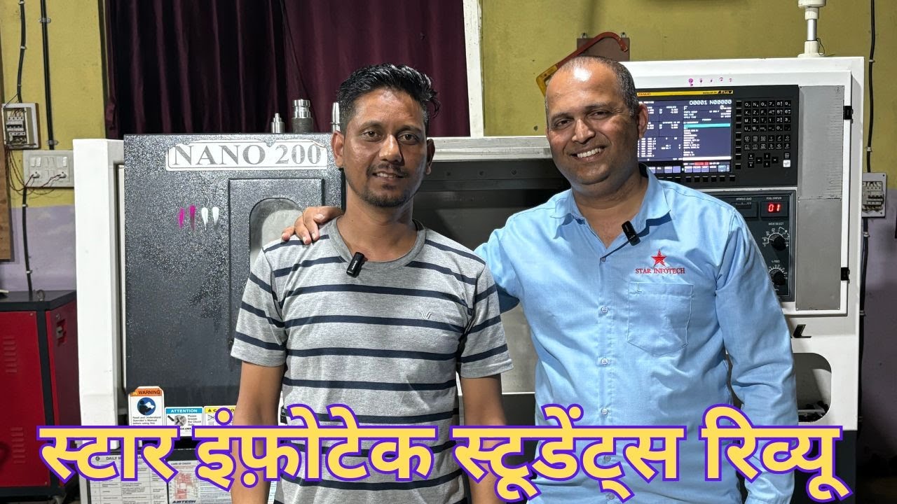 October batch students Review / Star Infotech CNC Training Review / CNC ...