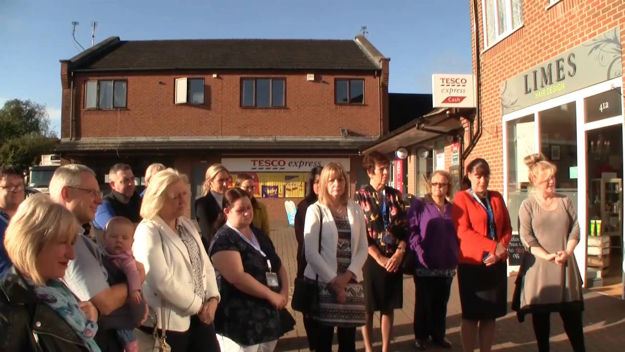 Opening of Lighthouse shop at Belper, Gregorys Way - YouTube