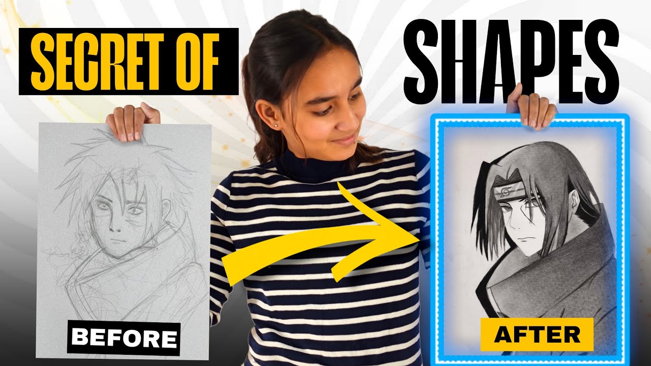 "Improve Your Sketching Using Simple Shapes | Beginner Drawing Tutorial ...